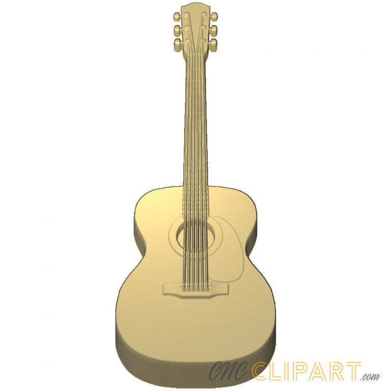 Music 3D Relief Models - CNC Clipart