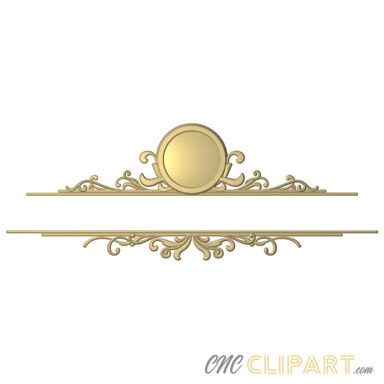 Frames 3D Relief Models - CNC Clipart