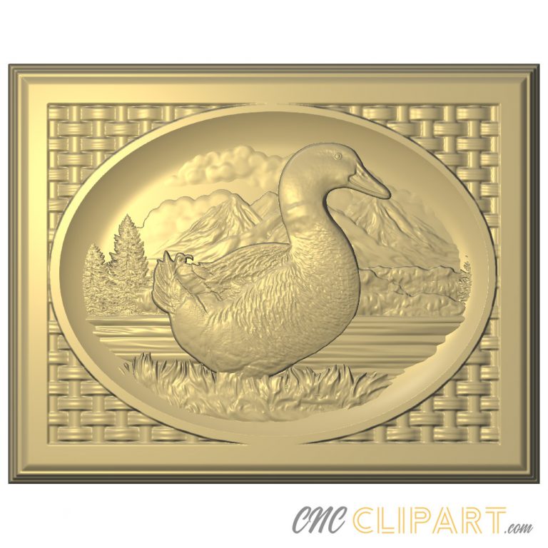 Scenic 3D Relief Models - CNC Clipart