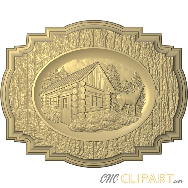 Scenic 3D Relief Models - CNC Clipart