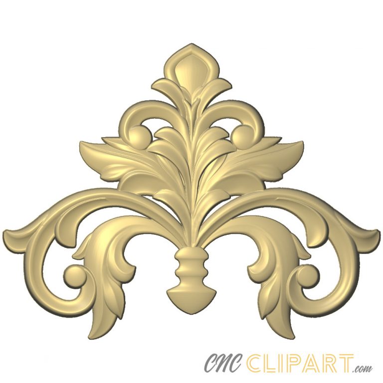 Decorative 3D Relief Models - CNC Clipart