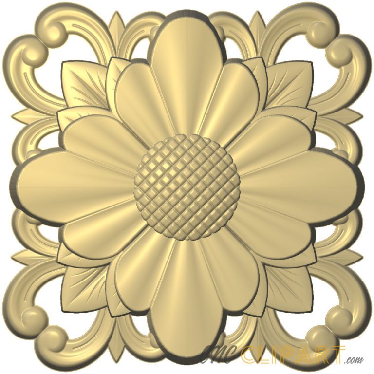Decorative 3D Relief Models - CNC Clipart